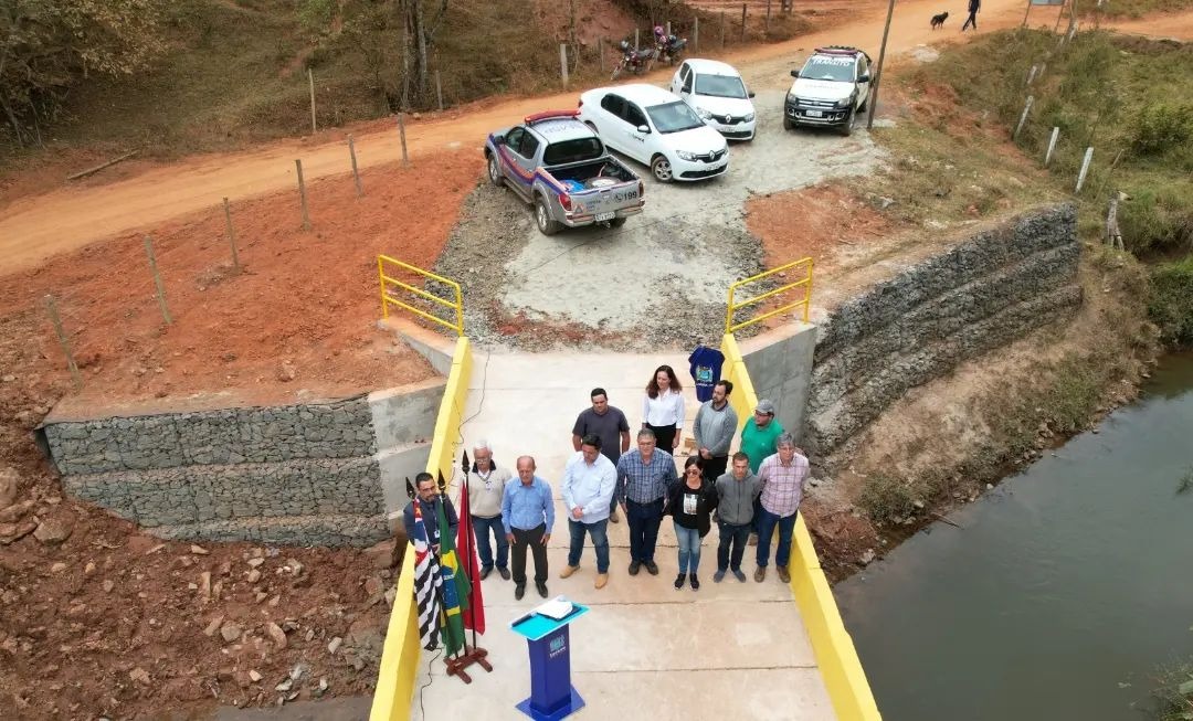 Prefeitura reinaugura Ponte do Poço Fundo, na zona rural de Lorena | O ...